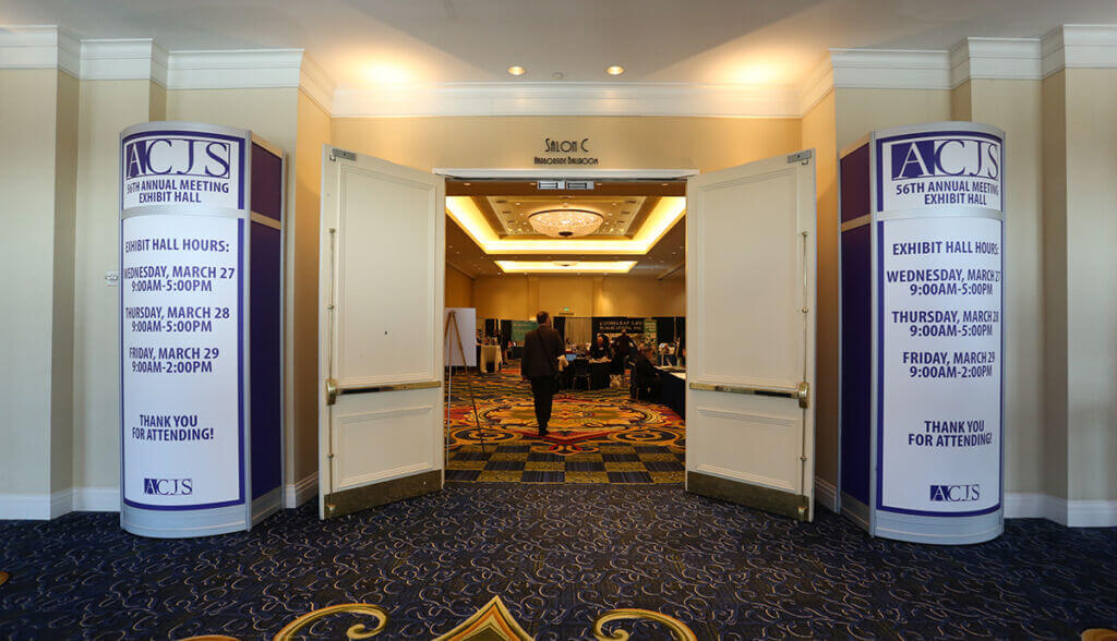 Exhibits - Academy of Criminal Justice Sciences